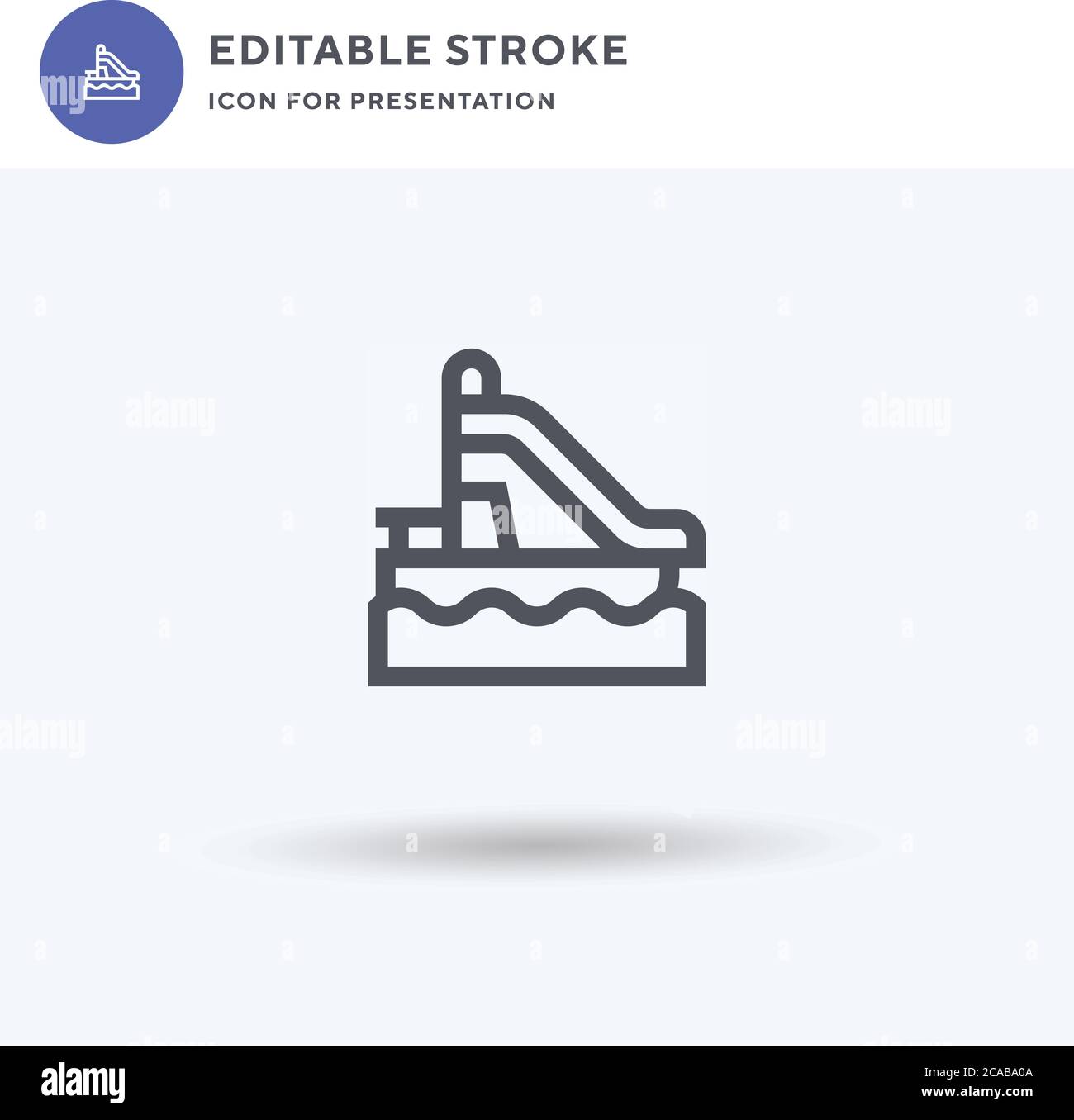 Pedal Boat icon vector, filled flat sign, solid pictogram isolated on ...