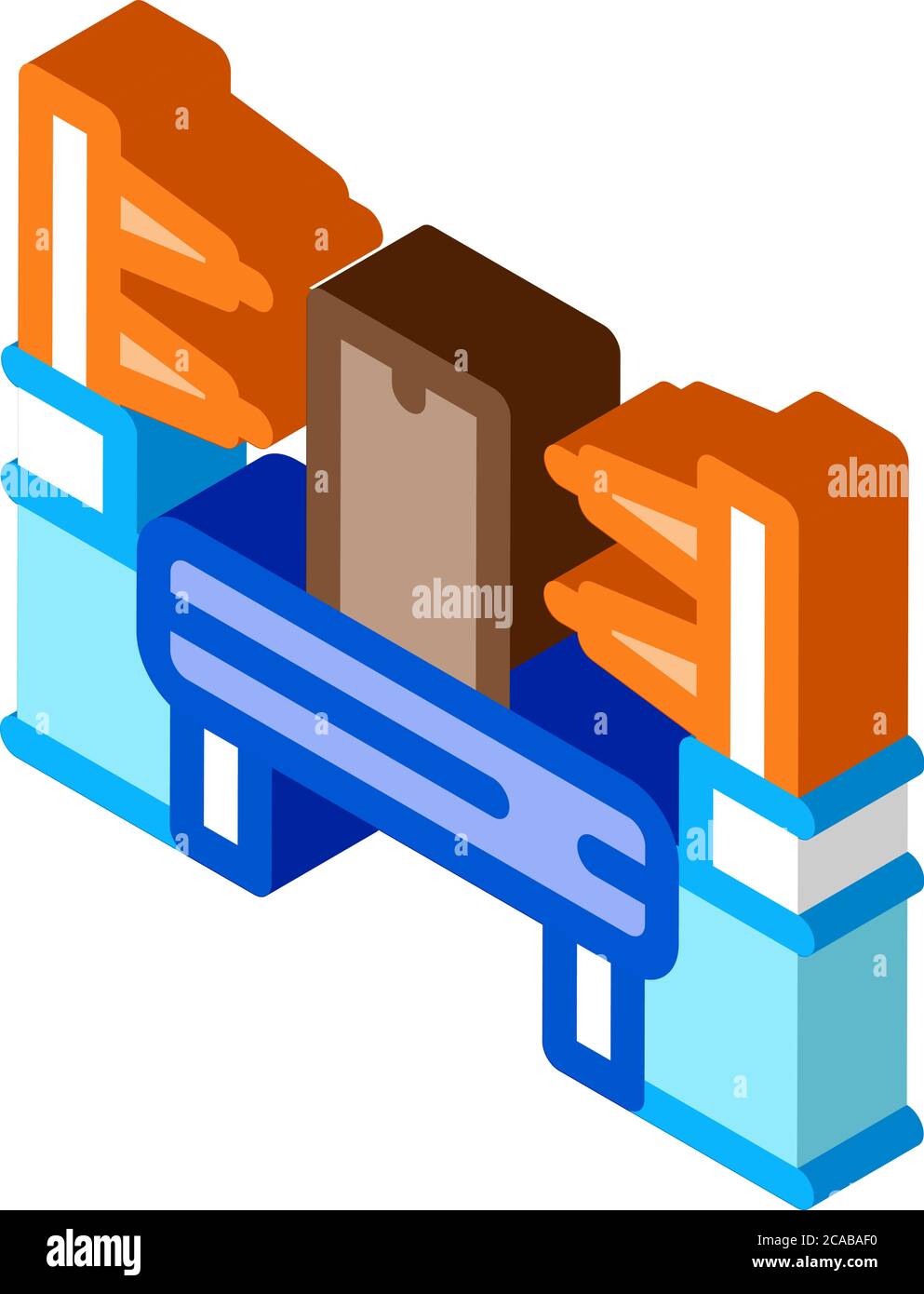 automation manufacturing isometric icon vector illustration Stock ...