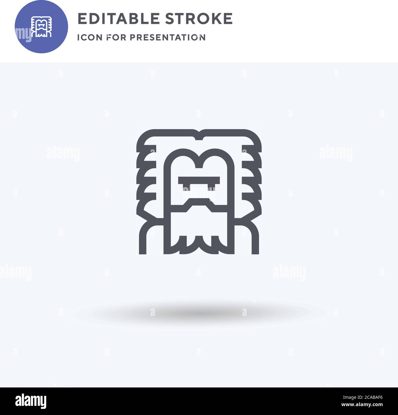Bigfoot icon vector, filled flat sign, solid pictogram isolated on ...
