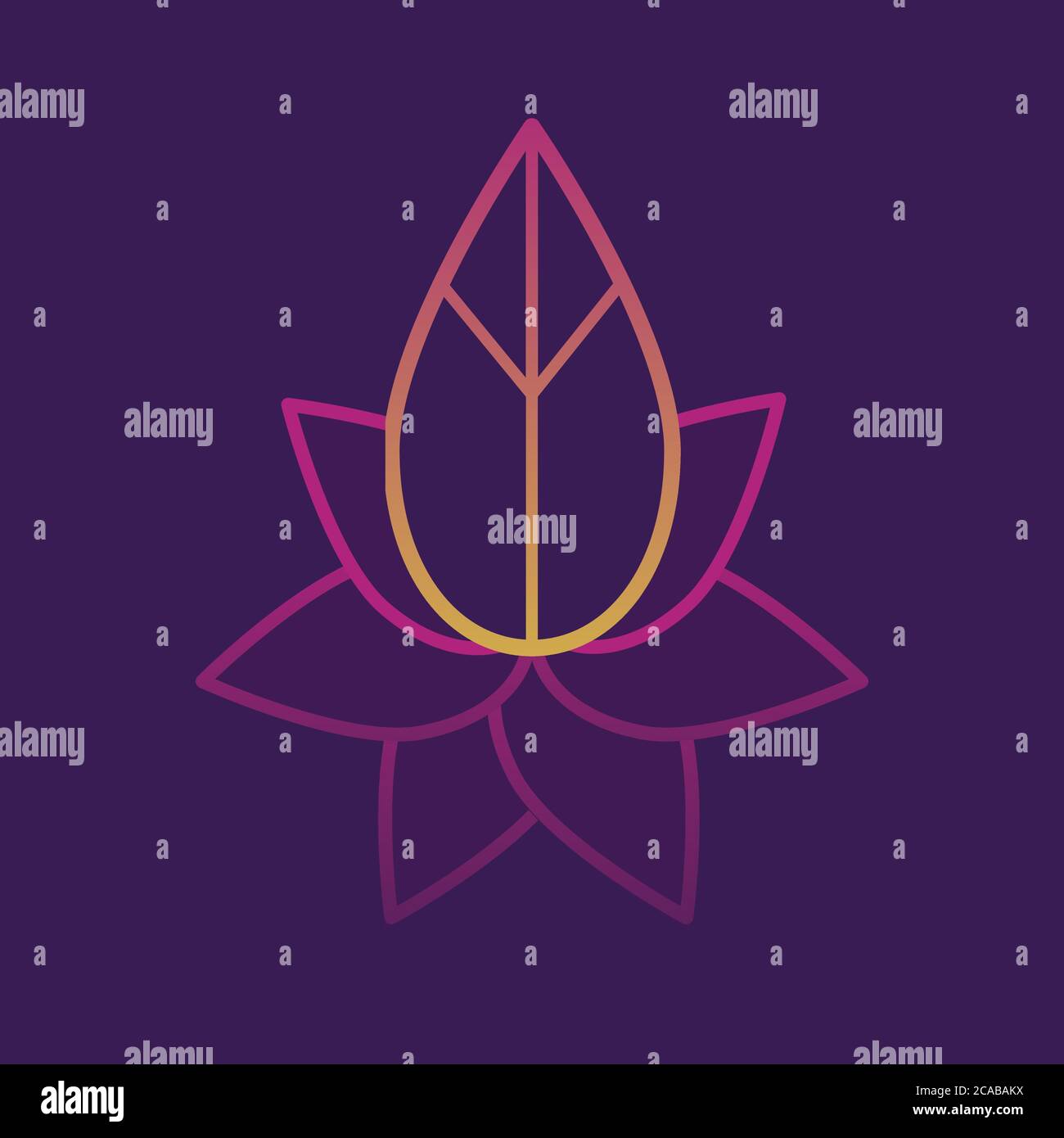 Peace sign or symbol leaf Stock Vector Image & Art - Alamy