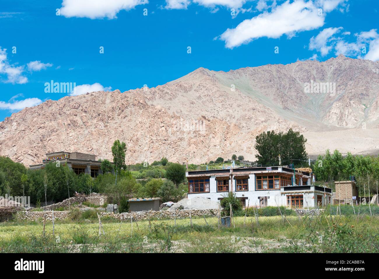 Ladakh, India - Beautiful scenic view from Between Yangtang and Hemis ...