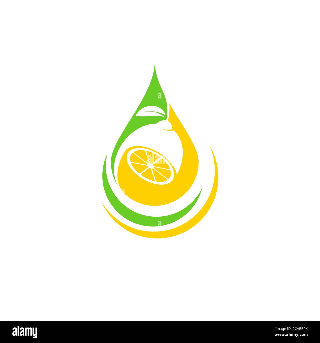 Fresh Lemon icon vector illustration design template Stock Vector Image ...