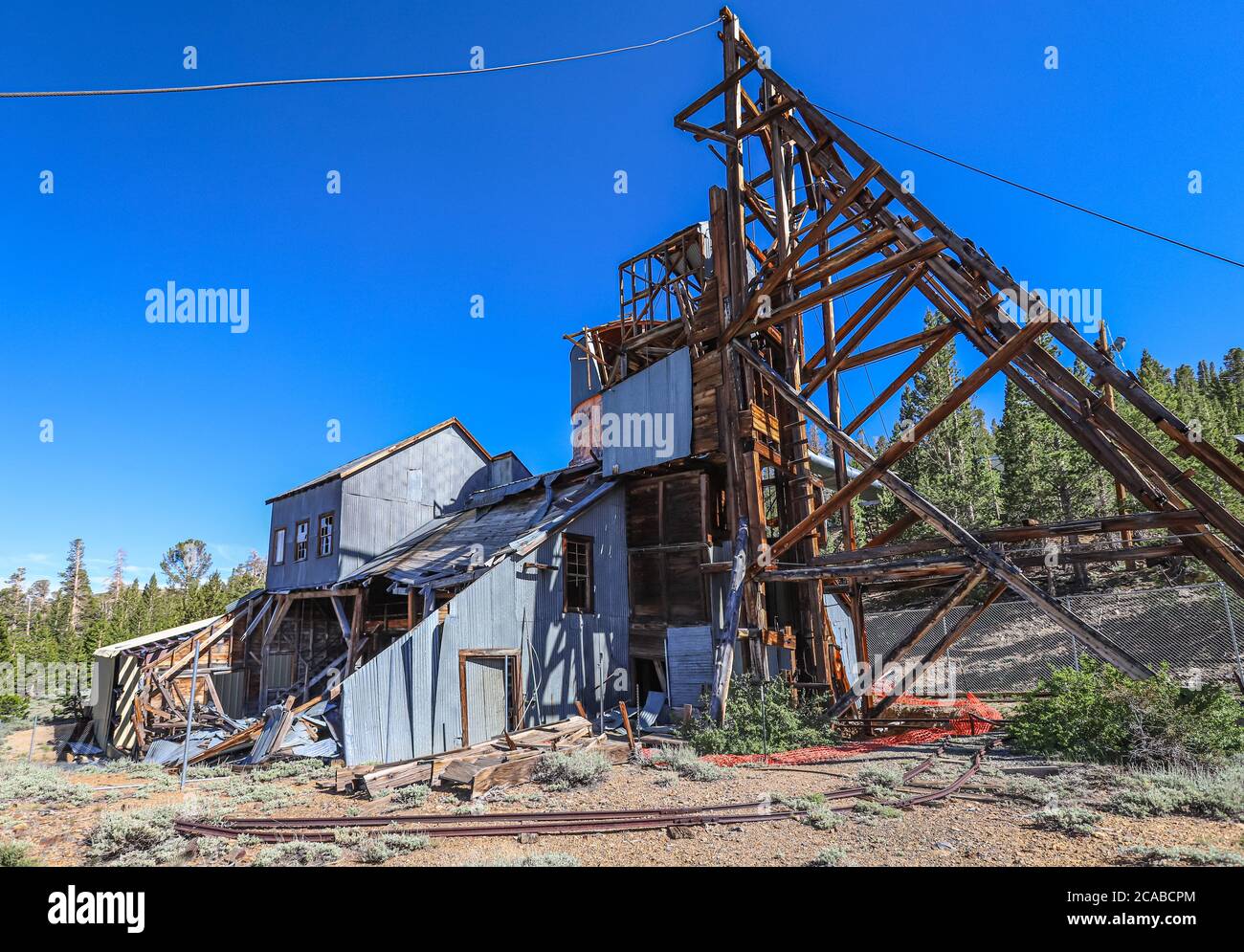 MONO COUNTY, CALIFORNIA, UNITED STATES - Jul 09, 2020: The abandoned ...