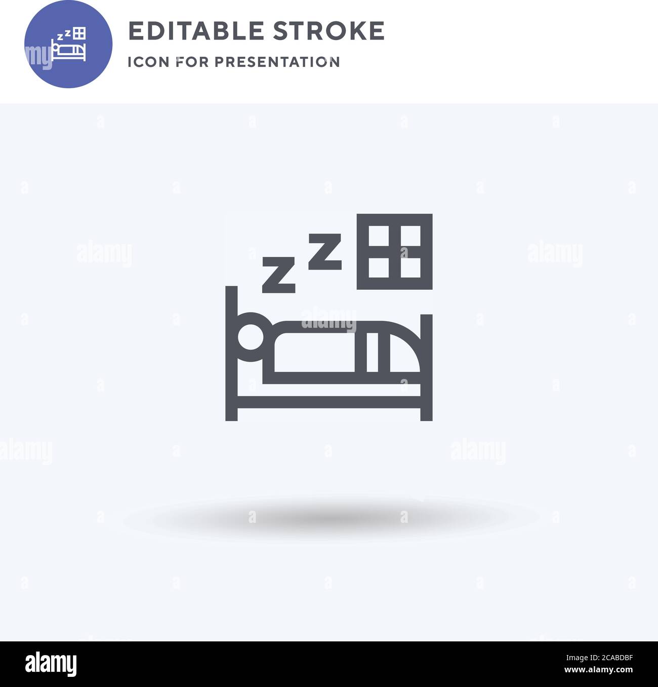 Sleeping pictogram hotel motel icon Stock Vector Images - Alamy