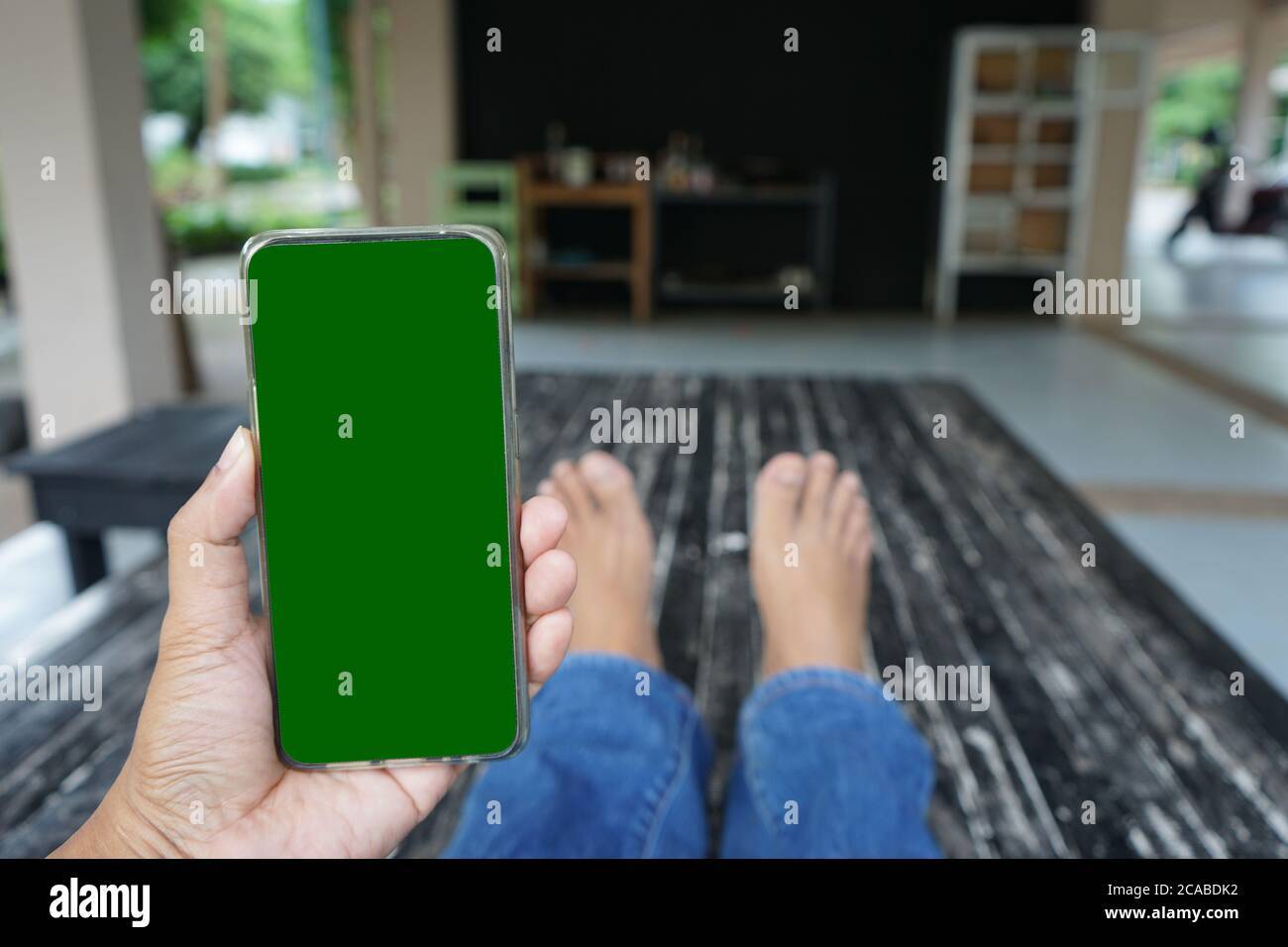 Mobile phones face blank For filling pictures or text Stock Photo - Alamy