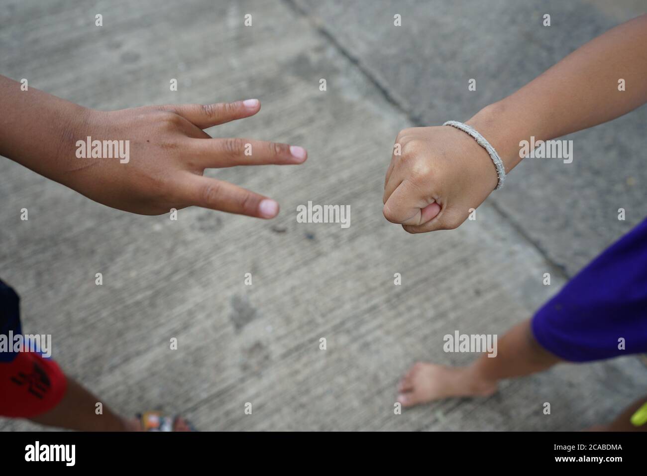 Children play with fun in Asia Stock Photo - Alamy