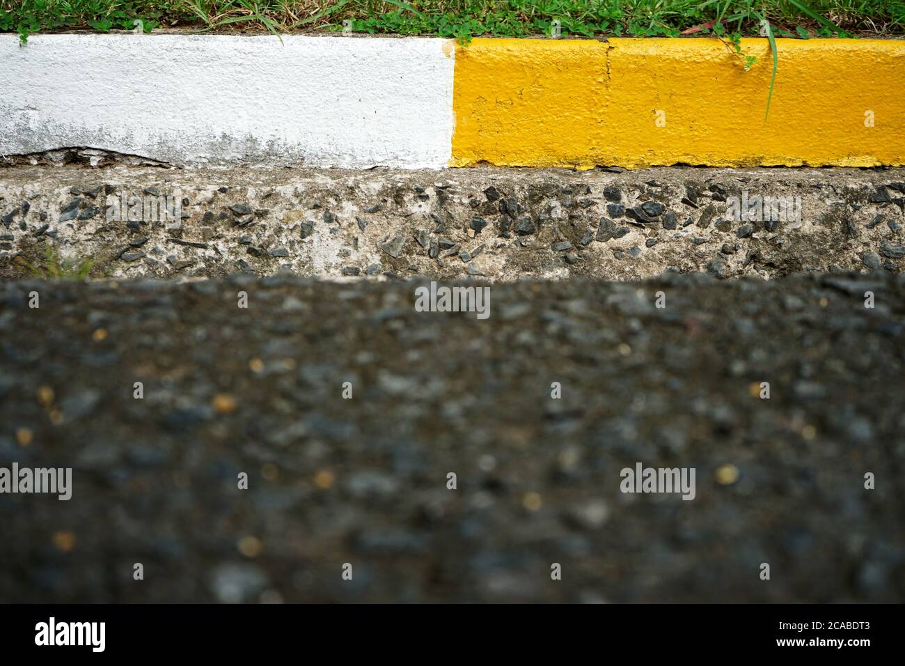 Sidewalk Curb Texture