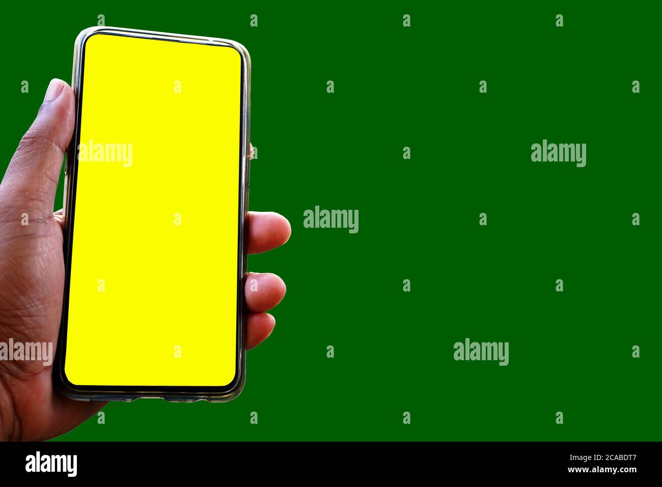 Mobile phone blank screen Used for filling pictures, publicizing ...