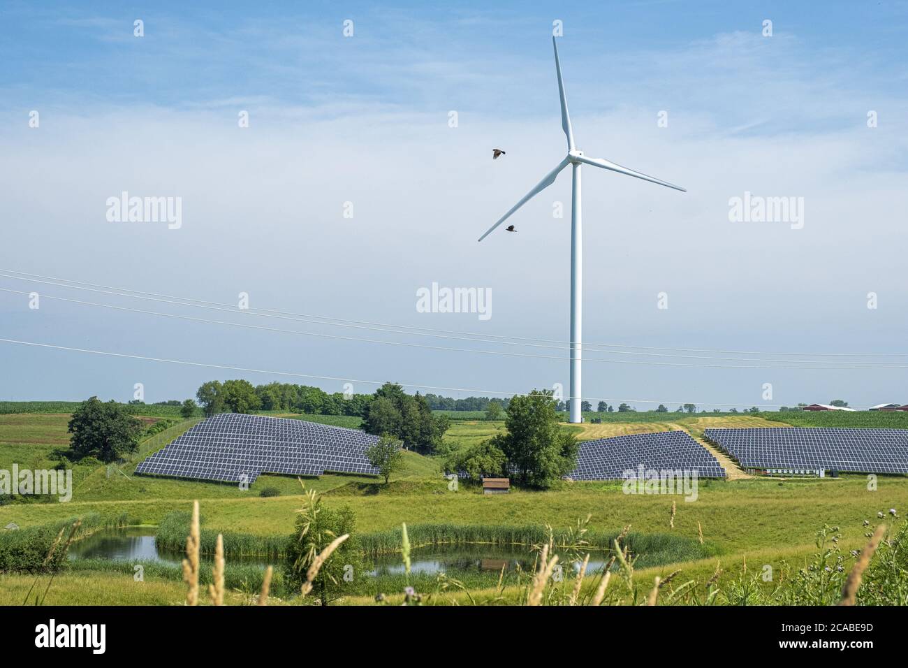 Building integrated wind turbines hi-res stock photography and images ...