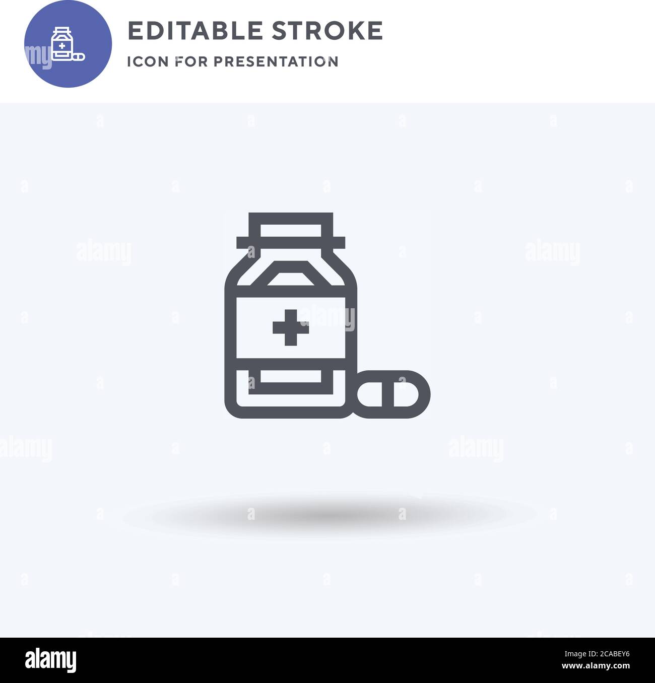 Drugs icon vector, filled flat sign, solid pictogram isolated on white ...