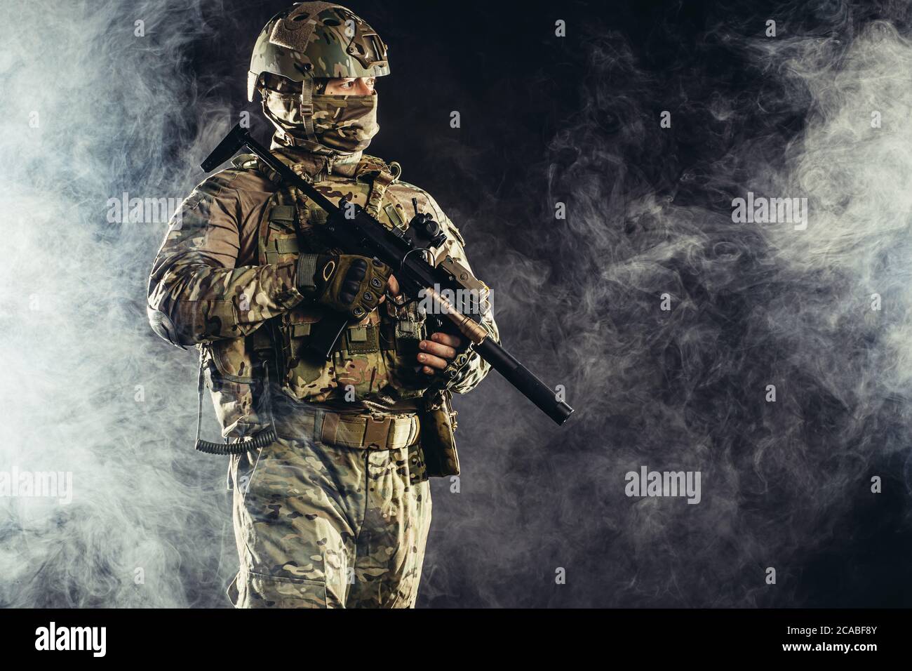 Army Soldier Wallpaper With Gun