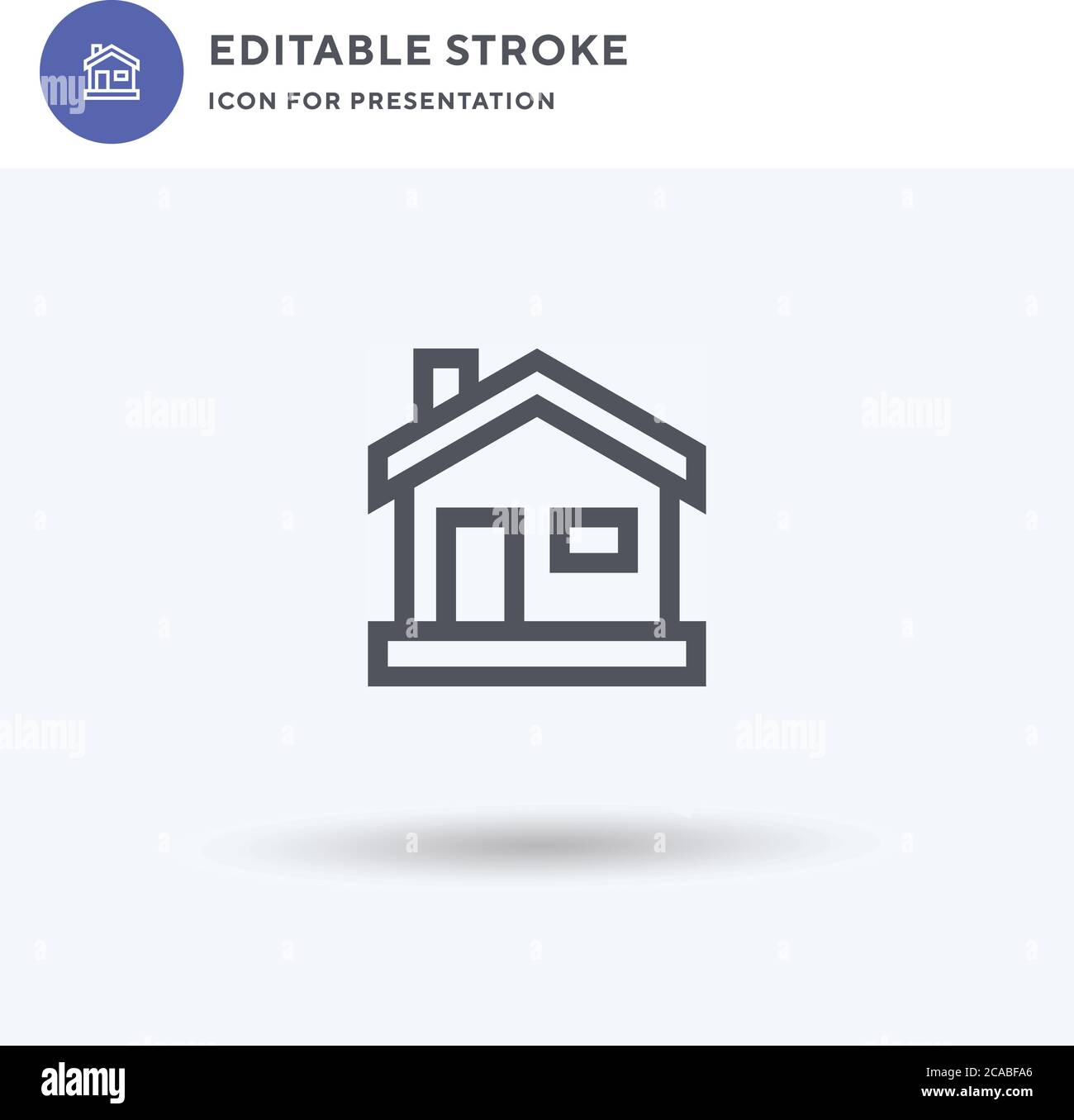 Home icon vector, filled flat sign, solid pictogram isolated on white ...