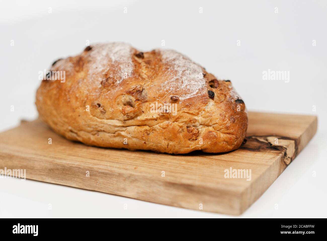 Artisan Whole Wheat Bread Stock Photo Alamy
