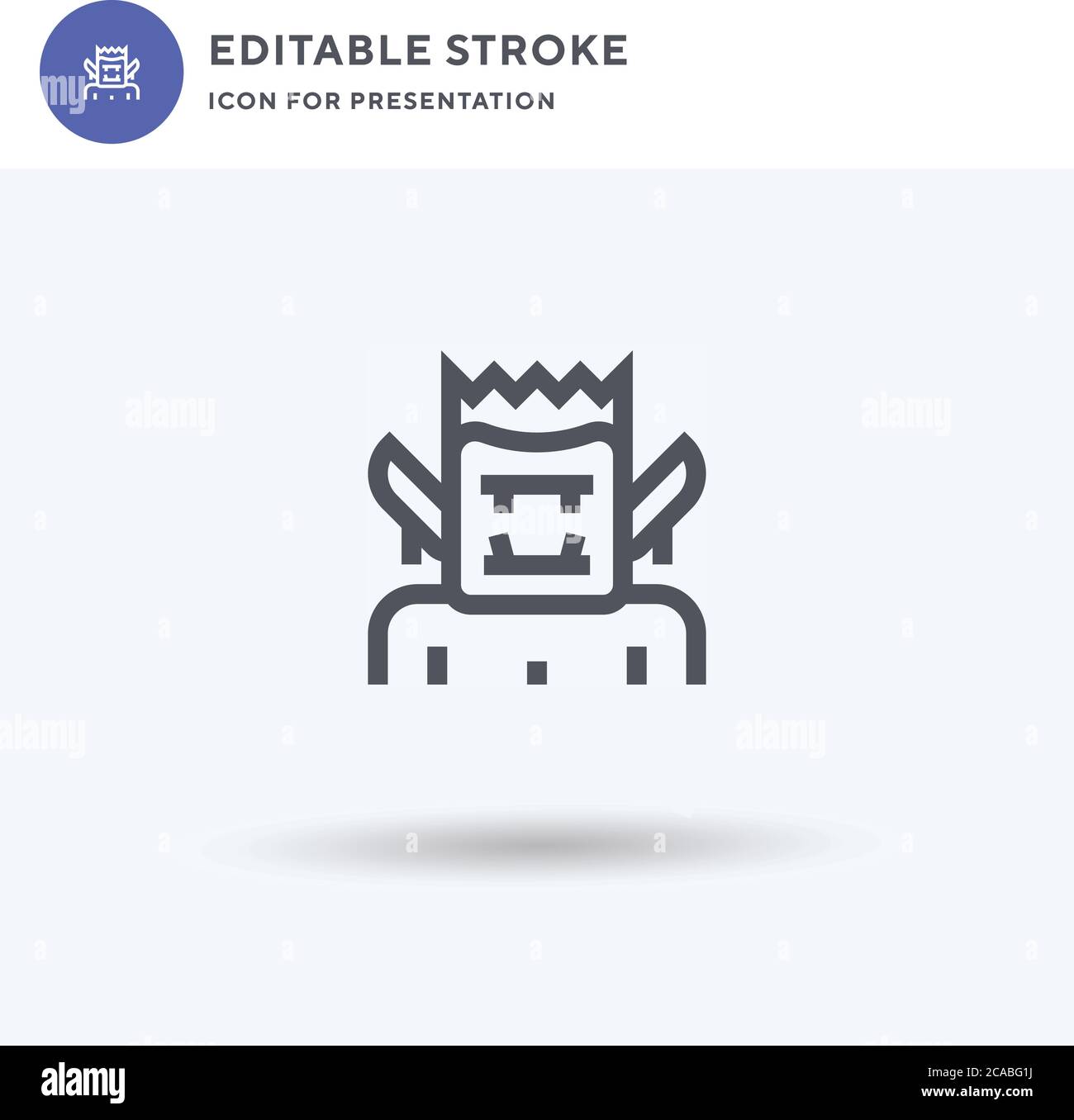 Half orc logo hi-res stock photography and images - Alamy