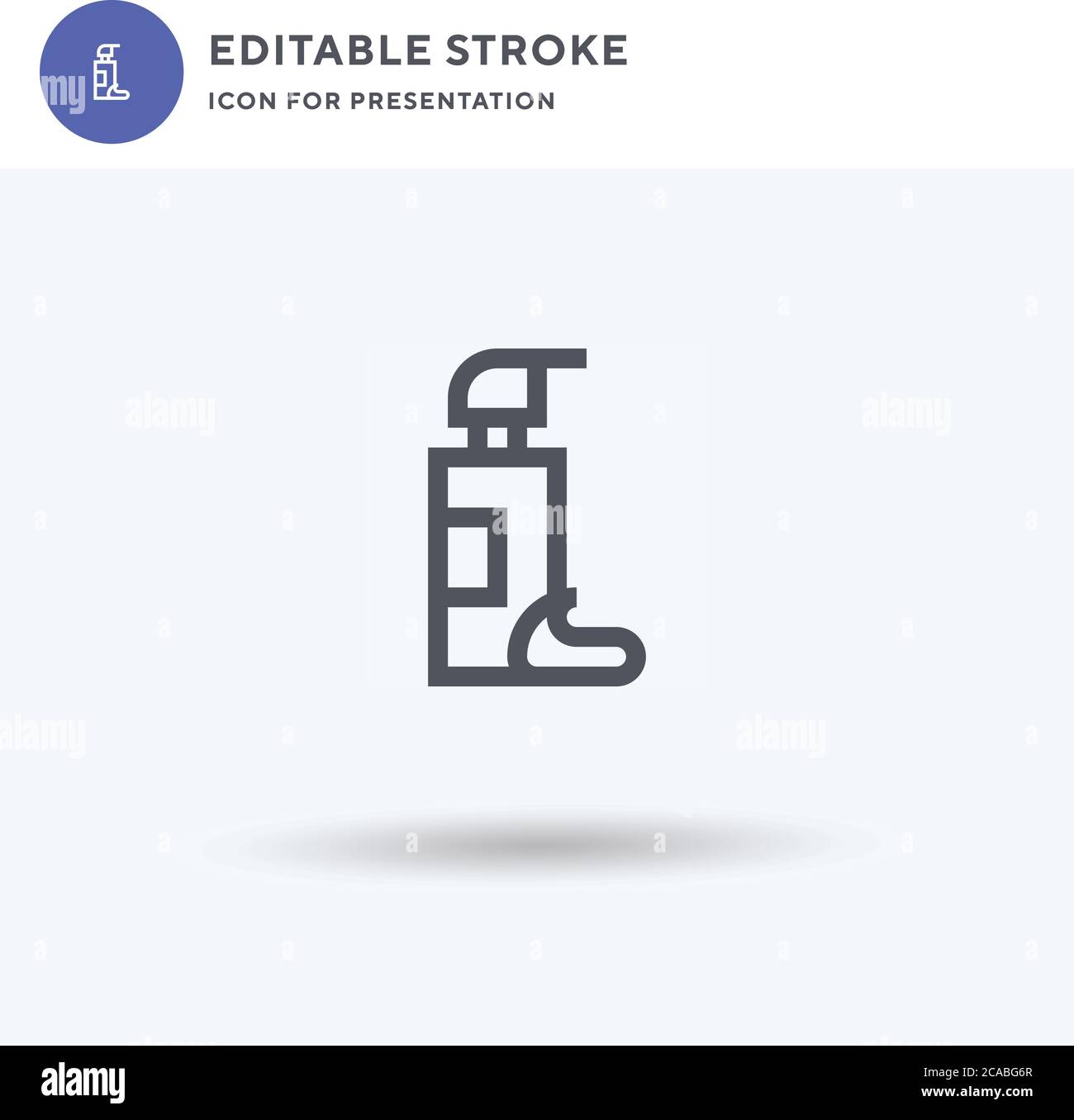 Foam icon vector, filled flat sign, solid pictogram isolated on white ...