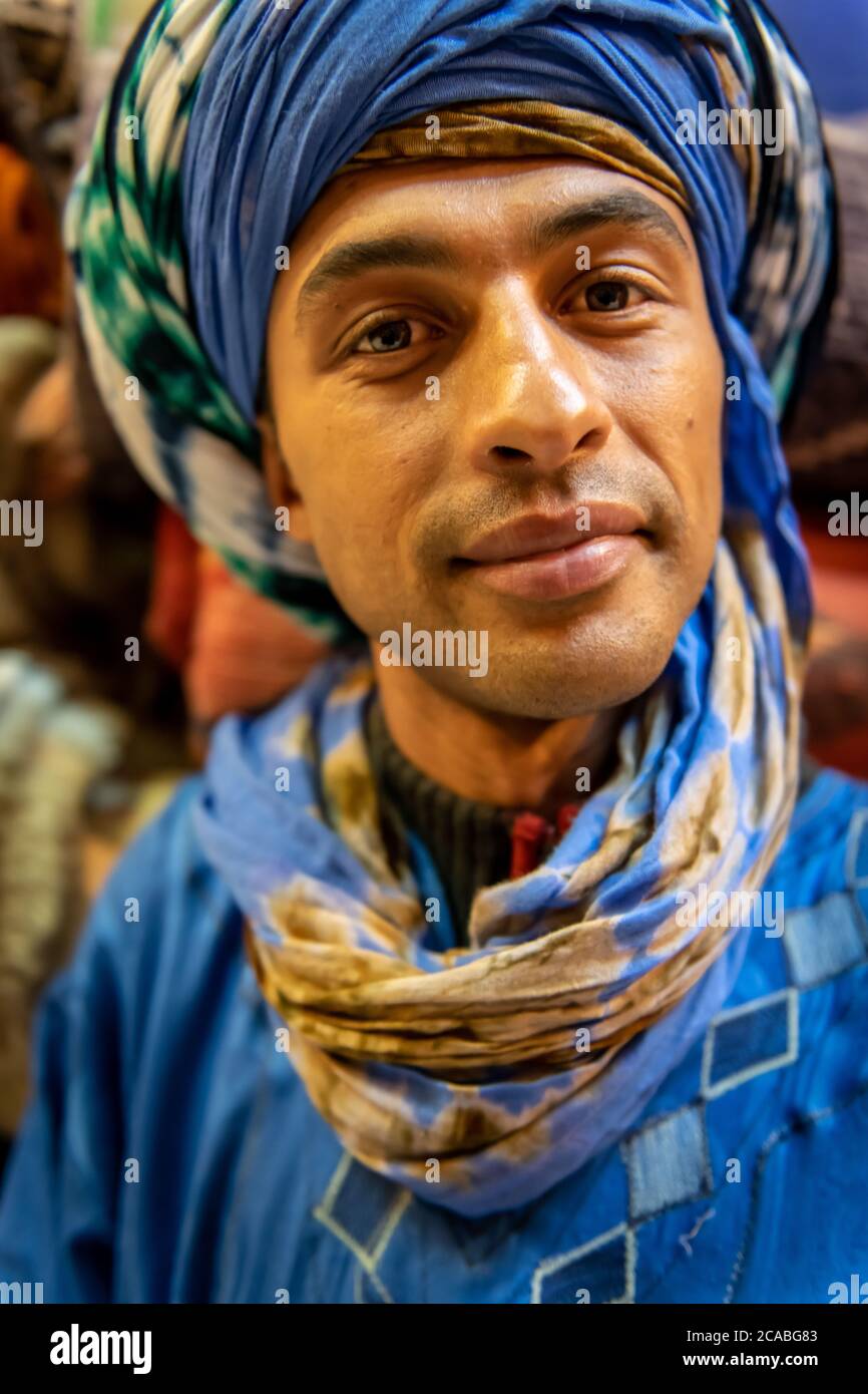 Berber portrait blue eyes hi-res stock photography and images - Alamy