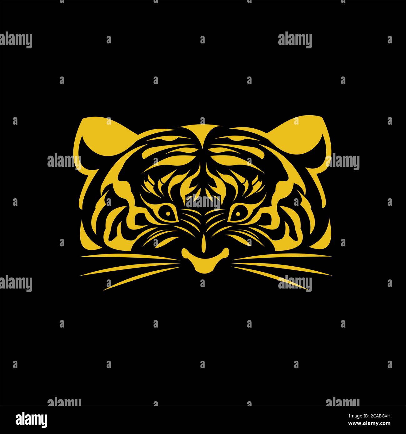 Tiger head brand hi-res stock photography and images - Alamy