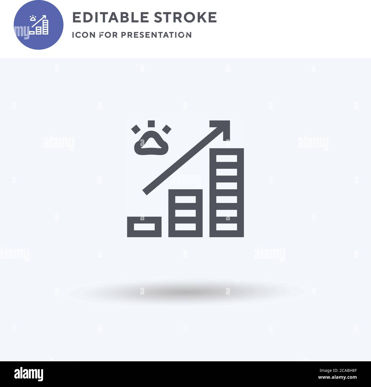 Fundraising icon vector, filled flat sign, solid pictogram isolated on ...