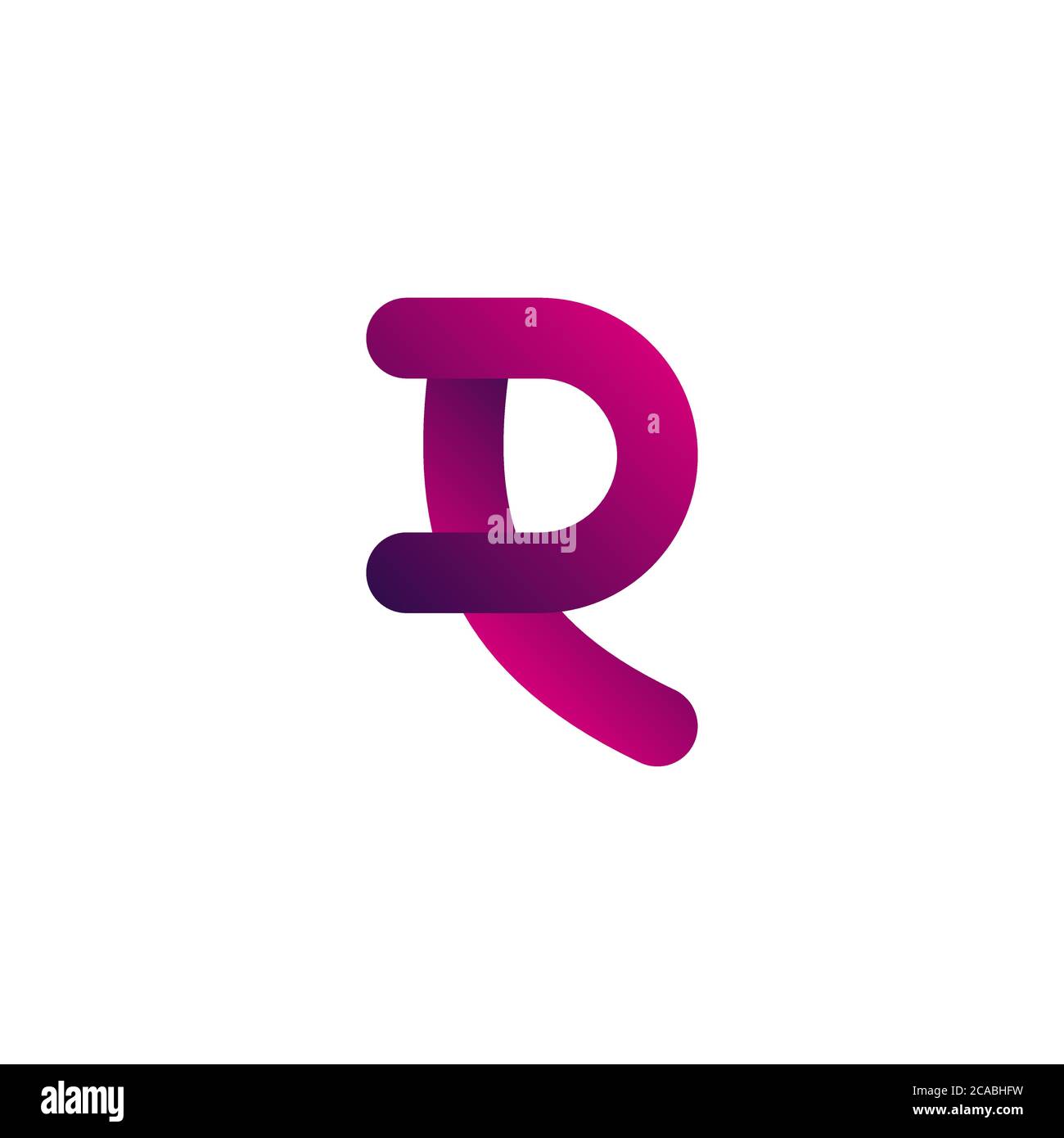 R logotype Stock Vector Images - Alamy