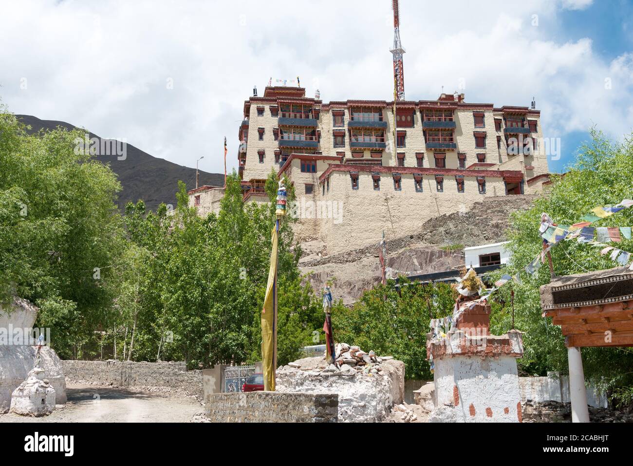 Ladakh, India - Stok Palace Museum in Ladakh, Jammu and Kashmir, India ...