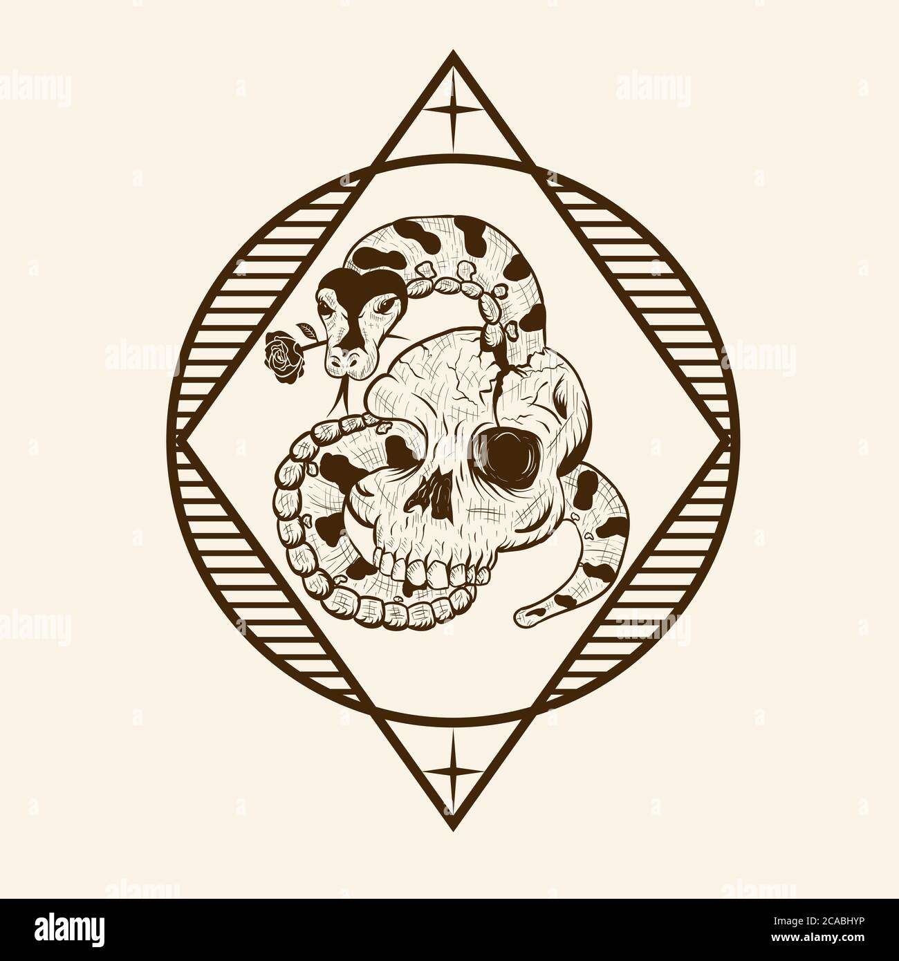 Python skeleton Stock Vector Images - Alamy