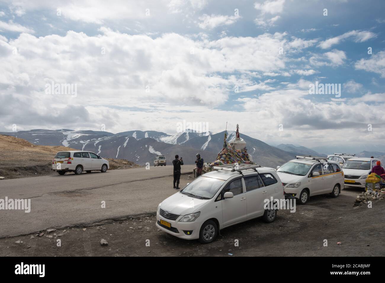 Ladakh, India - Taglang La Pass on the Leh-Manali Highway in Ladakh ...