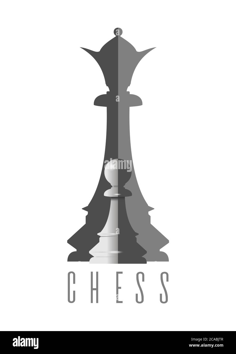 Chess logotype hi-res stock photography and images - Alamy
