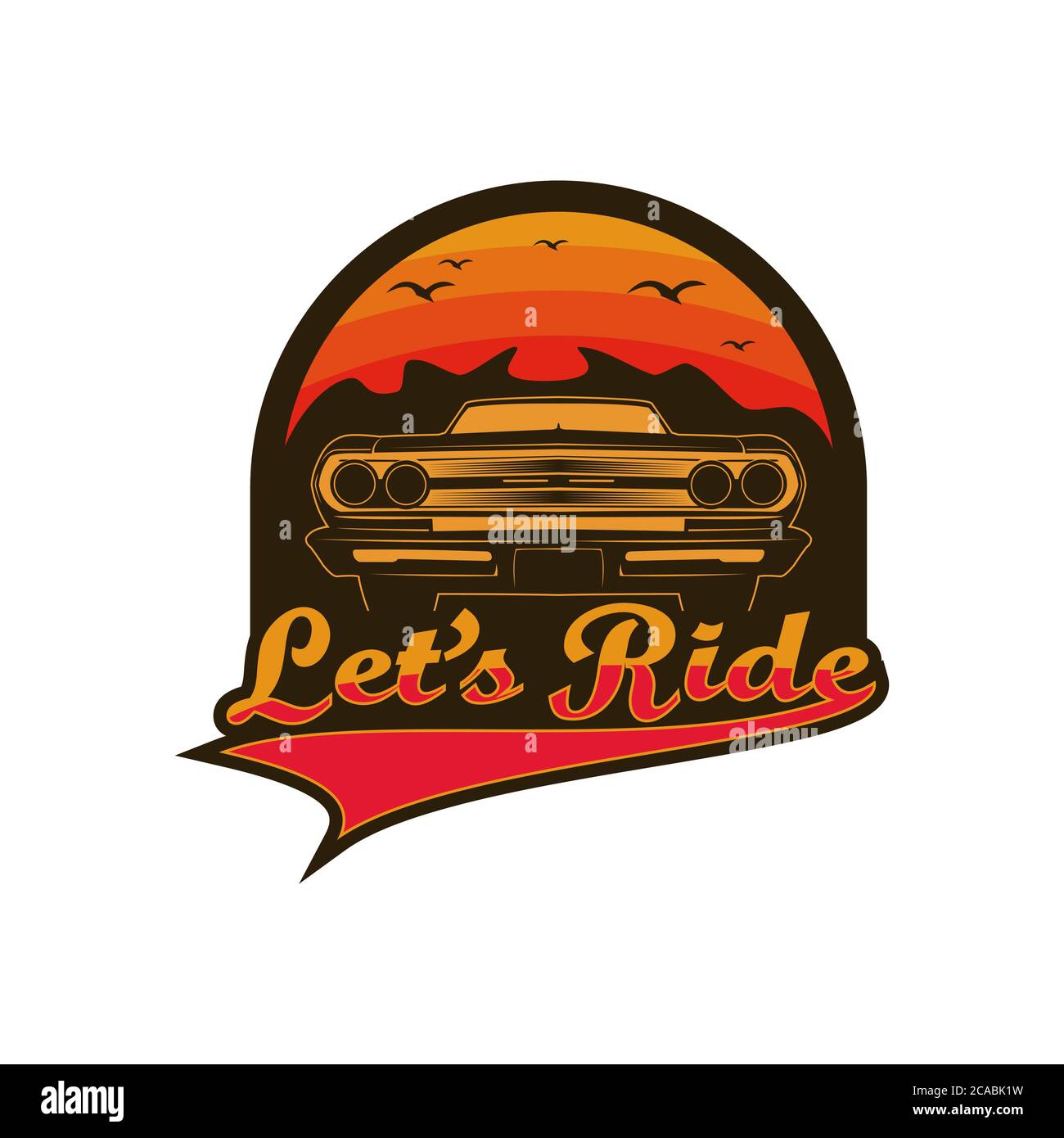 Lets ride Stock Vector Images - Alamy