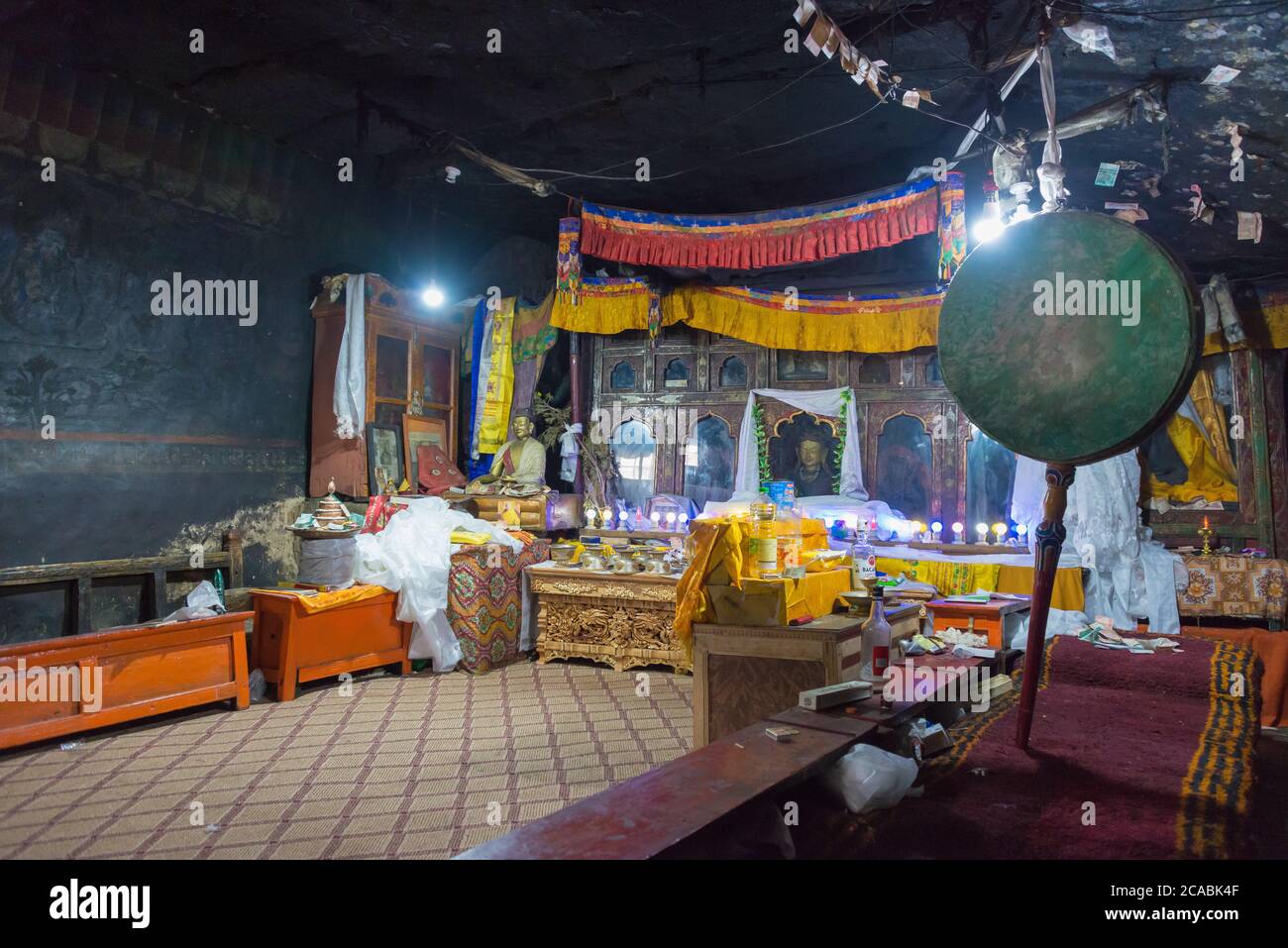 Ladakh, India - Takthok Monastery in Leh, Ladakh, Jammu and Kashmir ...