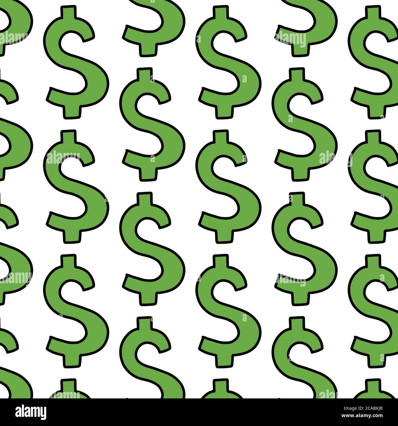dollar symbol seamless doodle pattern, vector illustration Stock Vector ...