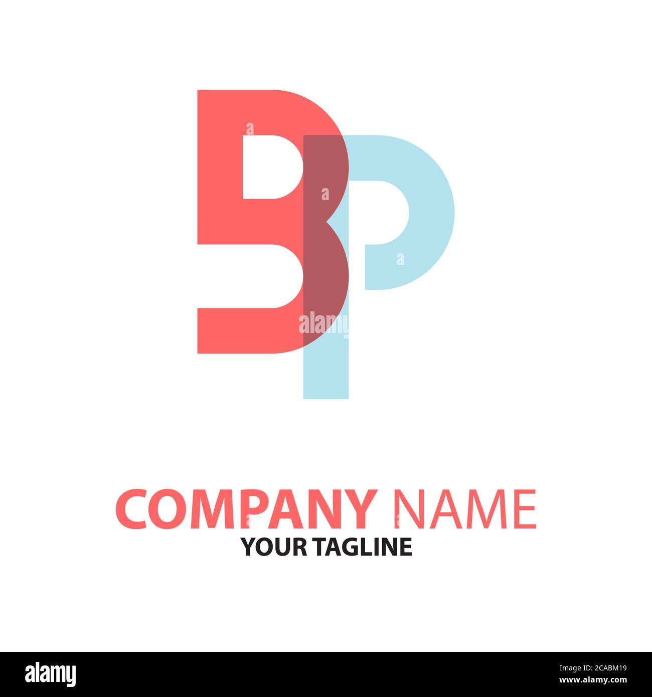 PB initial logo concept can be used for companies and businesses Stock ...
