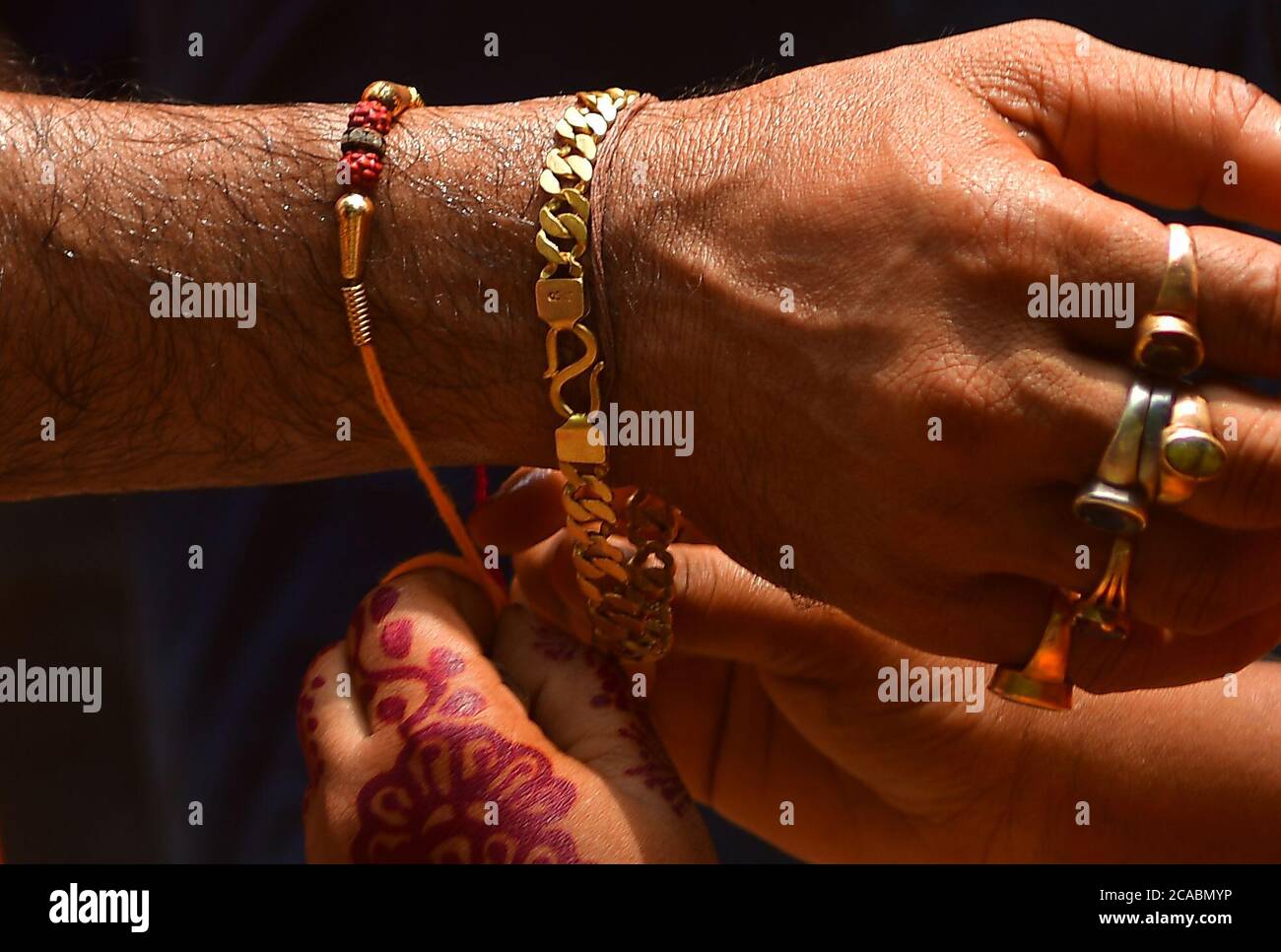 Sacred Thread India High Resolution Stock Photography and Images - Alamy