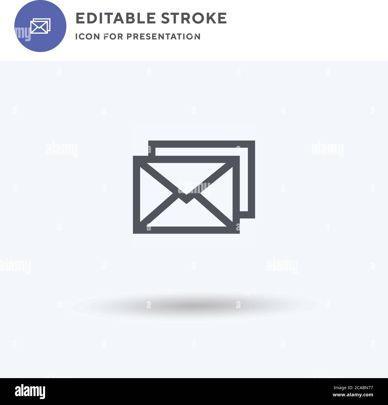 Letters icon vector, filled flat sign, solid pictogram isolated on ...