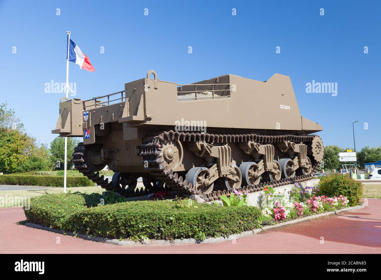 Sexton self propelled gun hi-res stock photography and images - Alamy