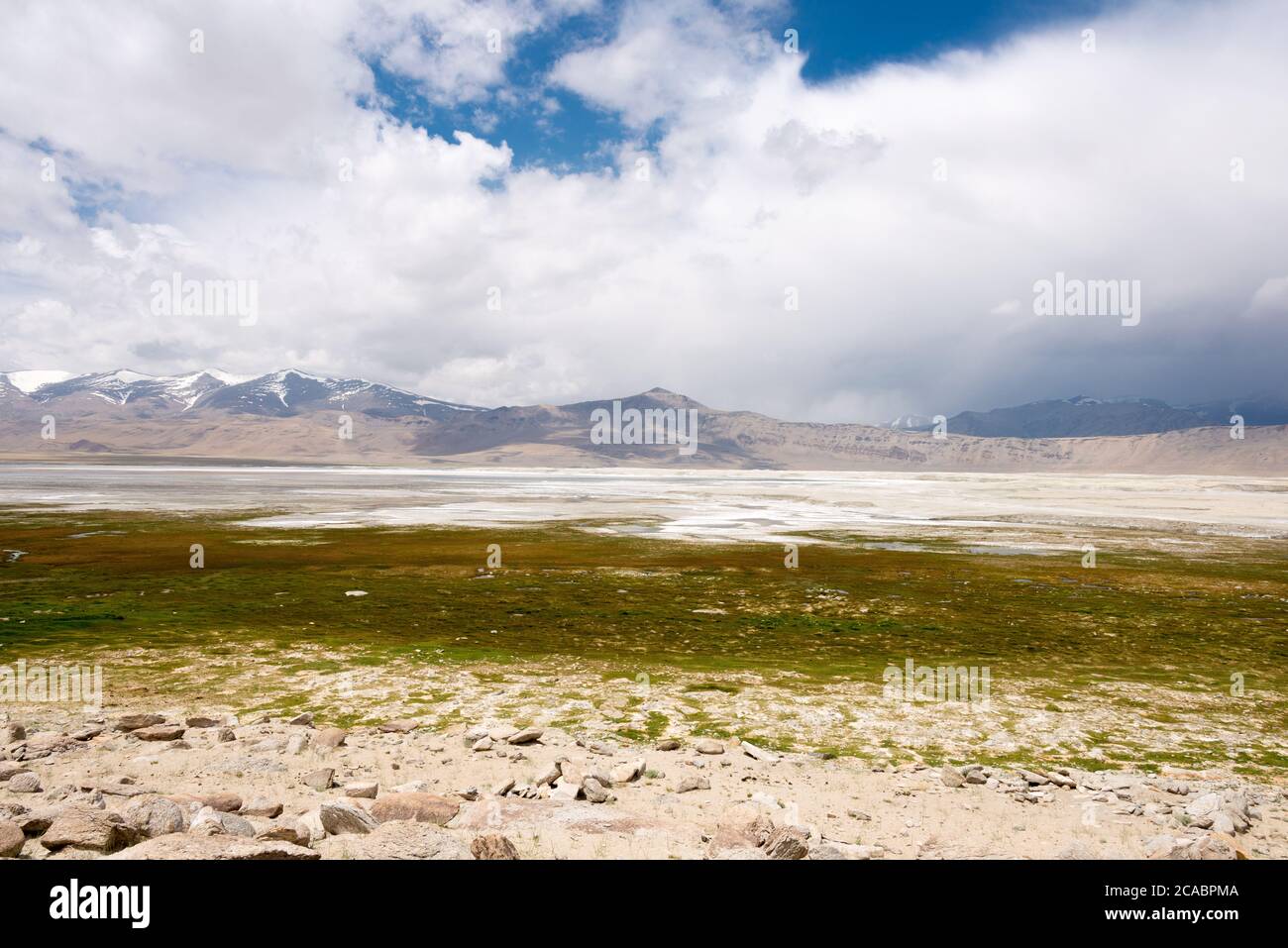 Ladakh, India - Tso Kar Lake in Ladakh, Jammu and Kashmir, India Stock Photo - Alamy
