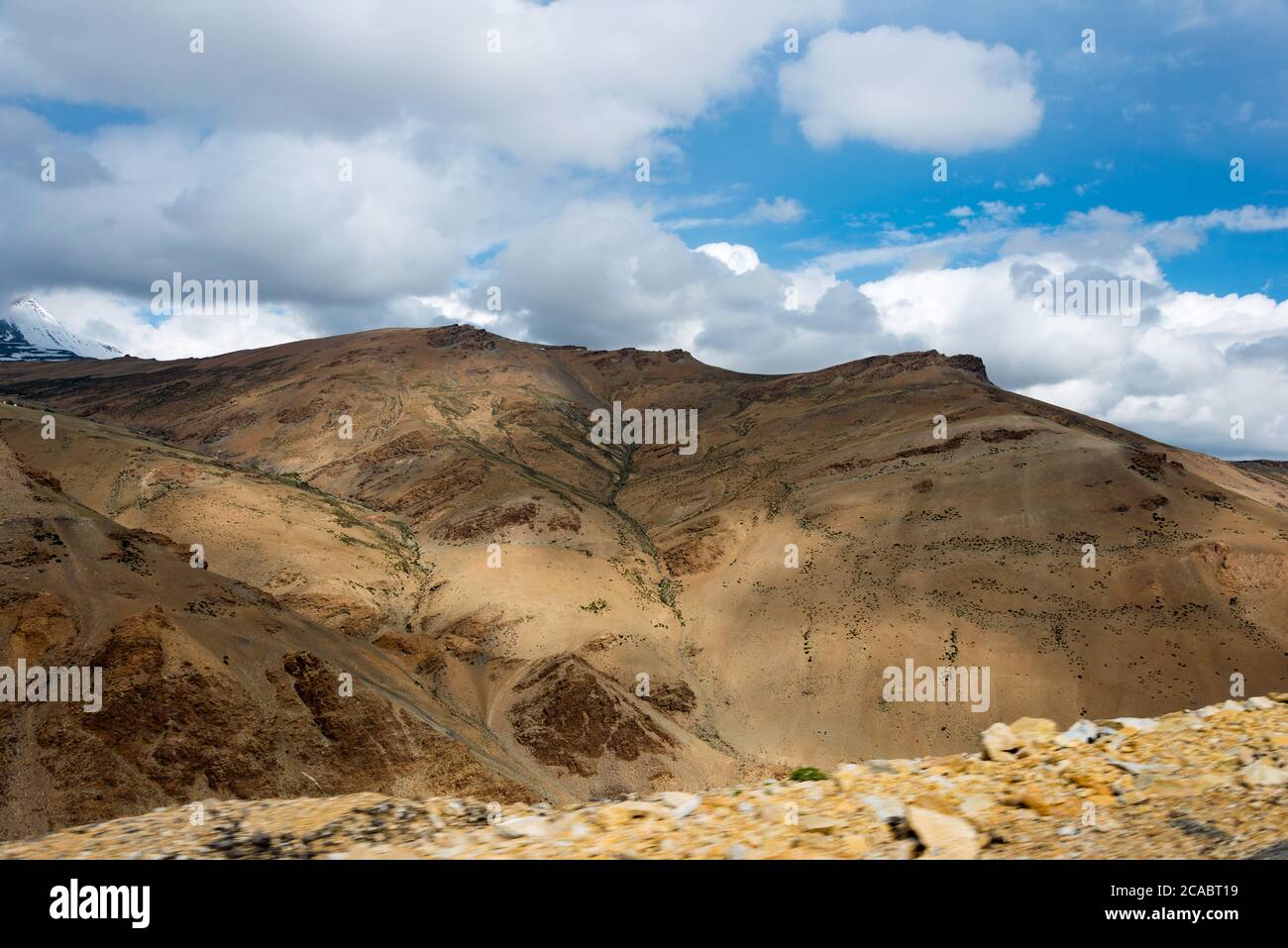 Ladakh, India - Leh-Manali Highway view from Between Leh and Taglang La ...