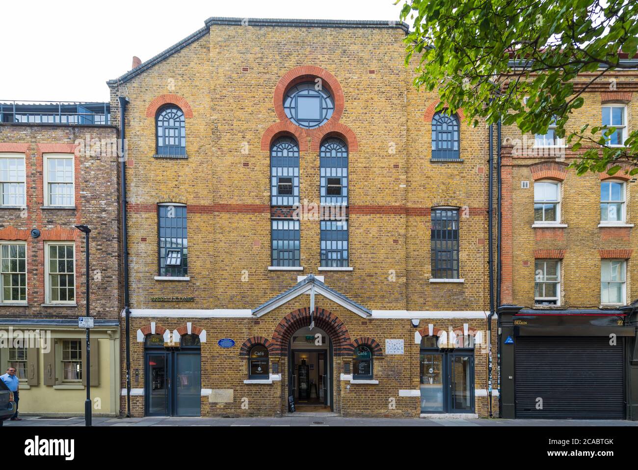 Hanbury Hall in Hanbury Street, Shoreditch, east London,England, UK ...