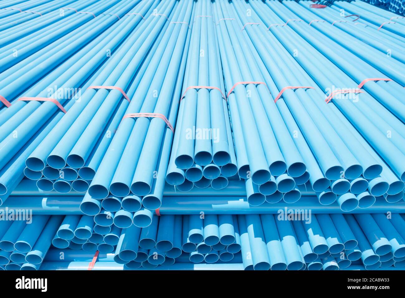 PVC pipes for drinking water Stock Photo - Alamy