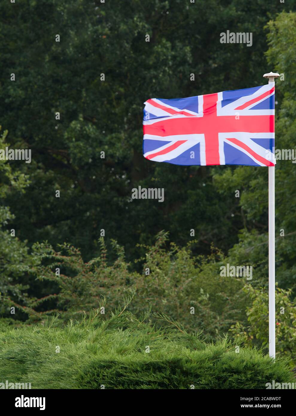 Union Jack flag, symbol of the United Kingdom of England & Wales ...