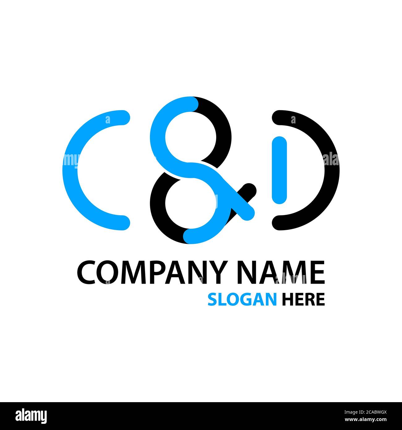 CD,C and D logo letter can be used for companies and businesses Stock ...