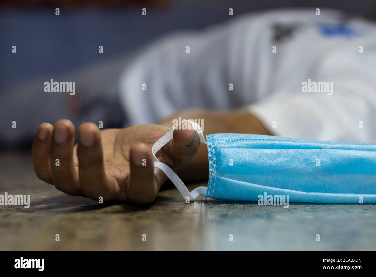 Dead body on floor hi-res stock photography and images - Alamy