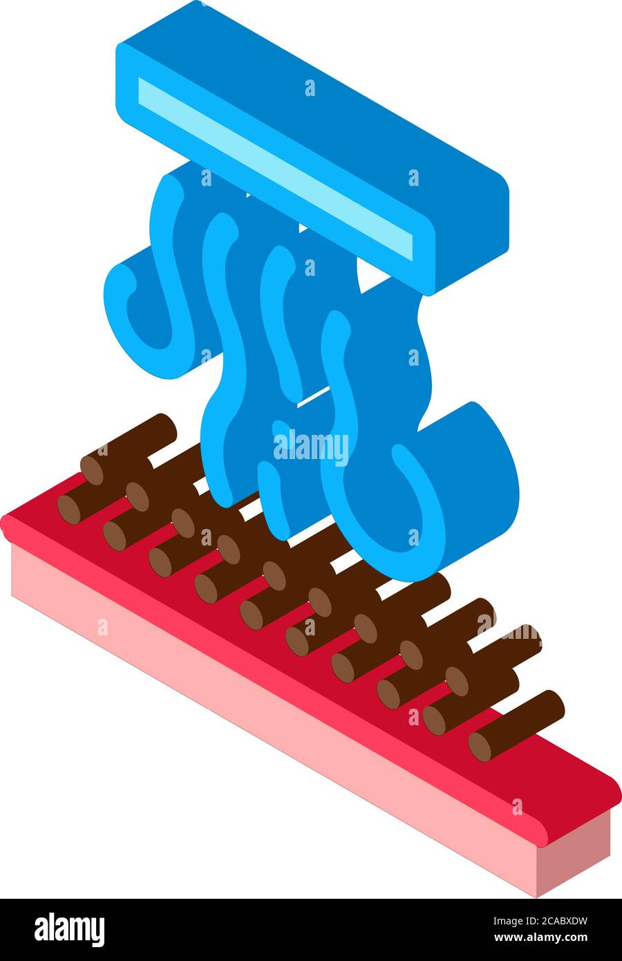 coffee with steam isometric icon vector illustration Stock Vector Image ...