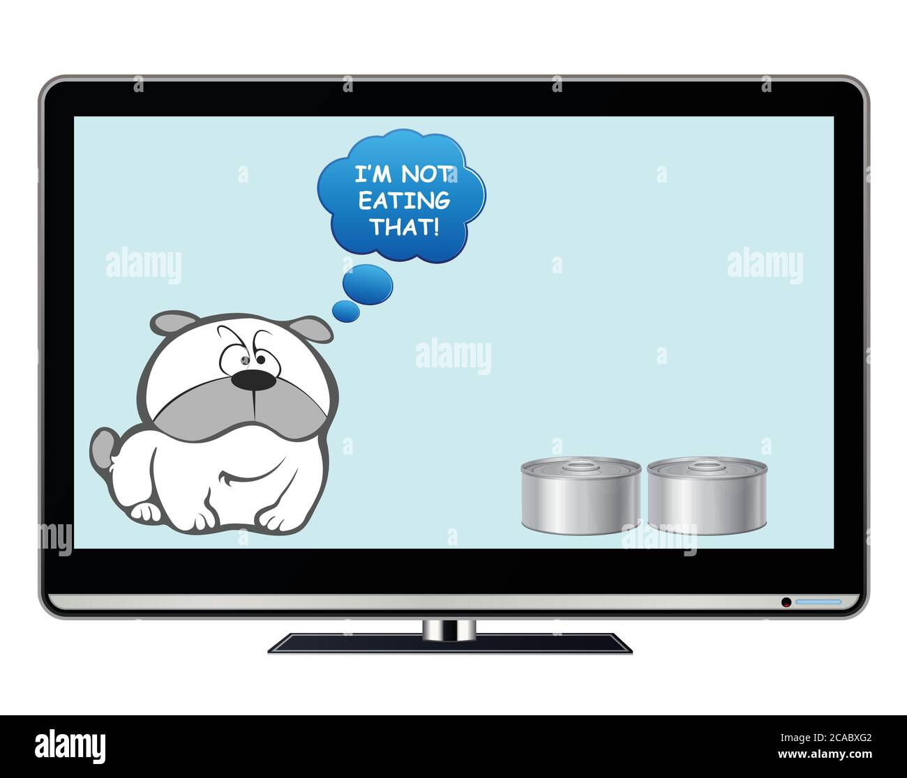 Food television advert screen hi-res stock photography and images - Alamy