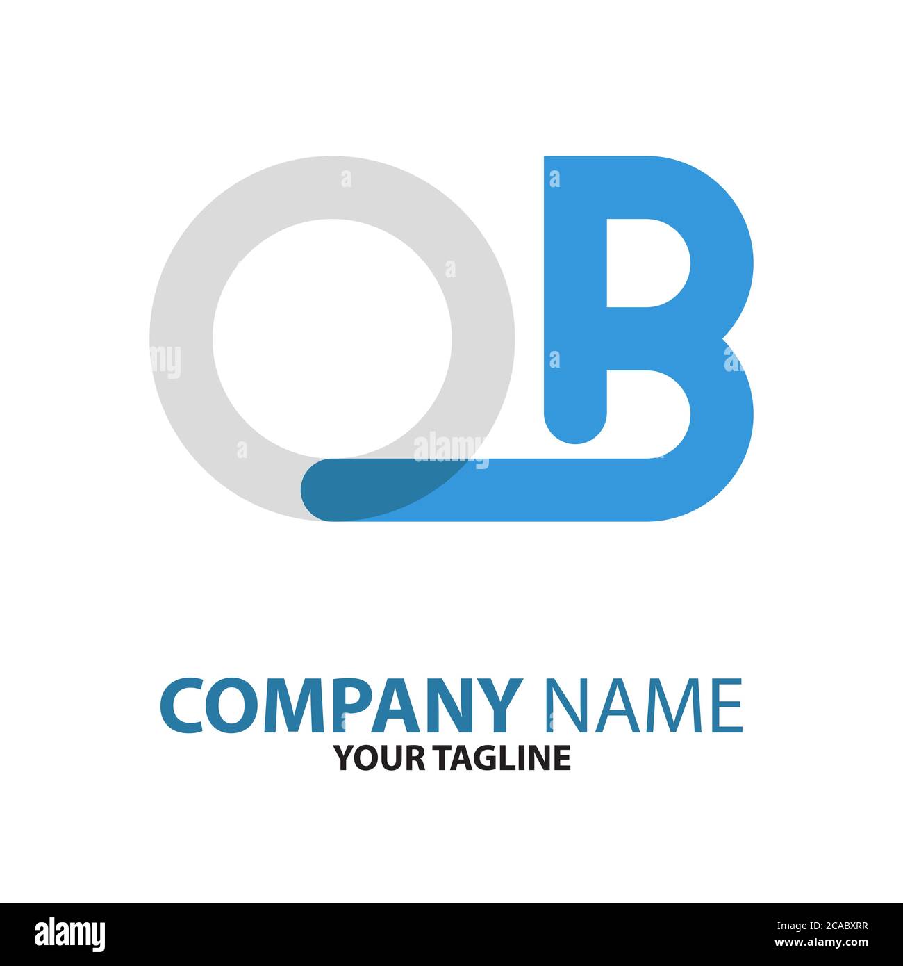 OB BO initial logo concept can be used for companies and businesses ...