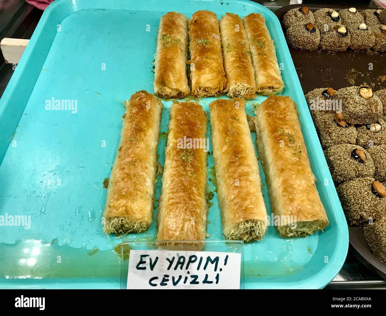 Traditional Turkish-Arabic Dessert for Sale at Local Patisserie ...