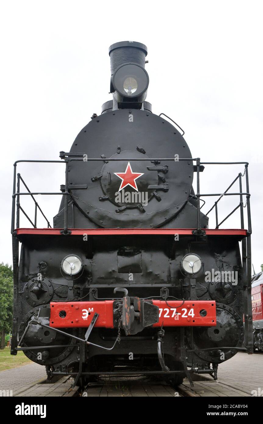 Soviet steam locomotive of the first half of the 19th century series Em ...