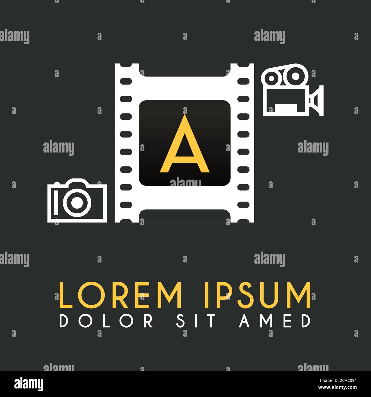 Film abc Stock Vector Images - Alamy
