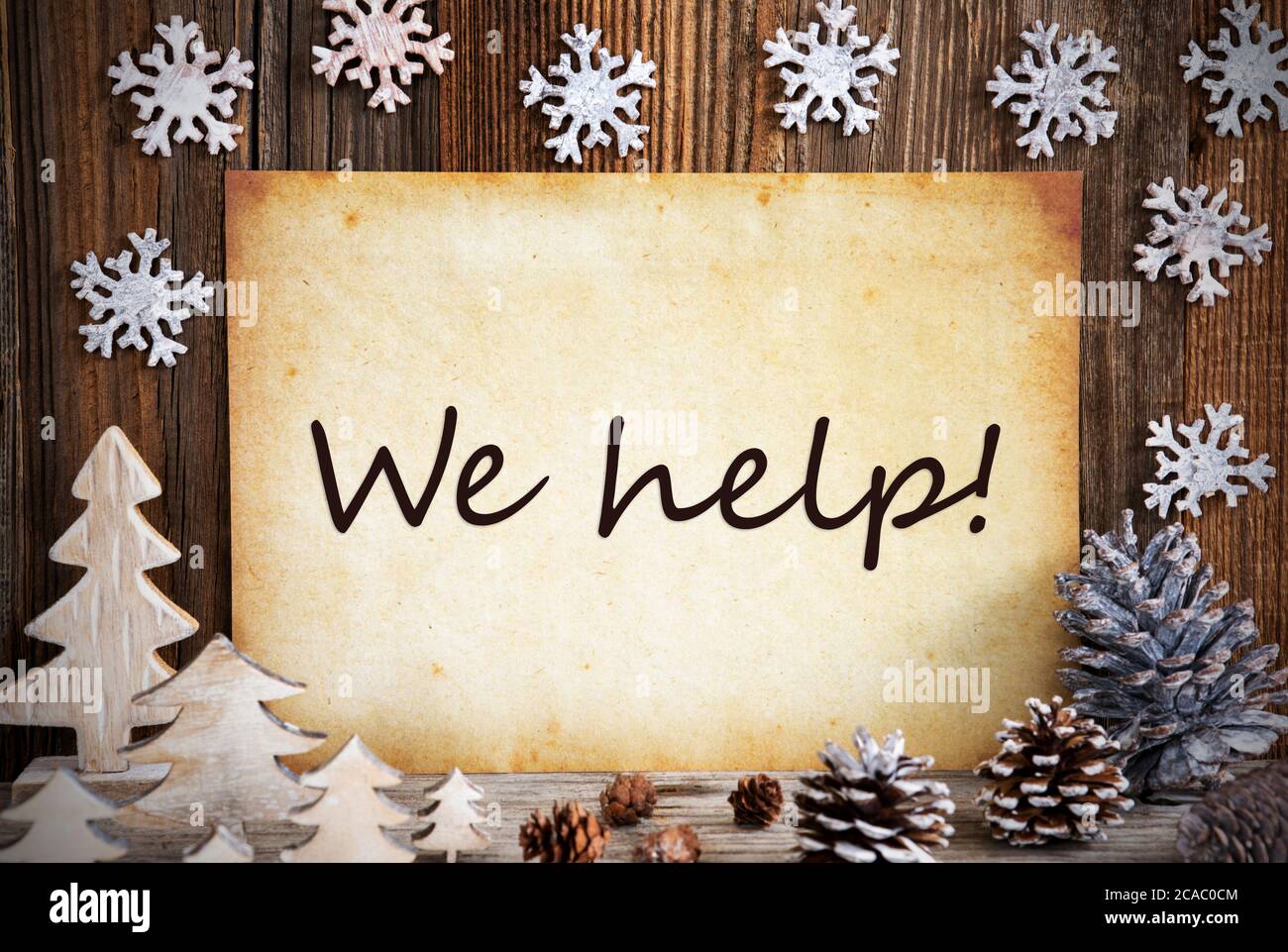 Christmas help hi-res stock photography and images - Alamy