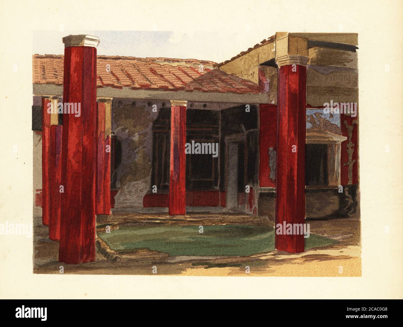 First pompeian style hi-res stock photography and images - Alamy