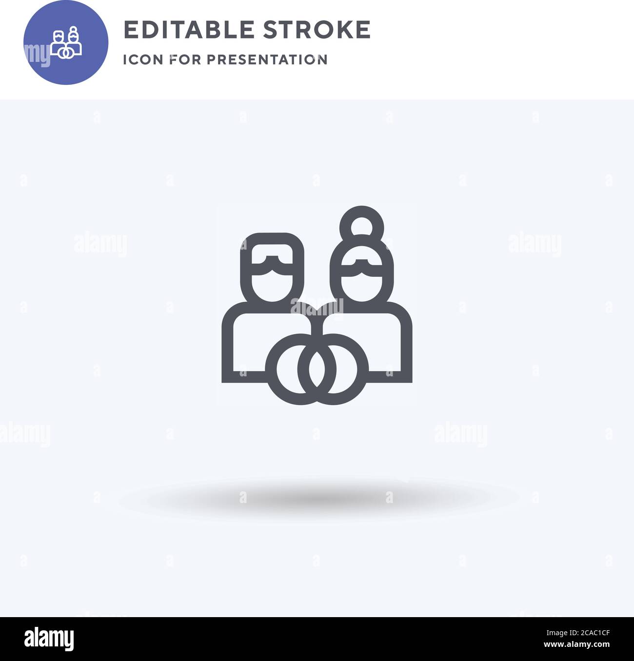 Parents icon vector, filled flat sign, solid pictogram isolated on ...